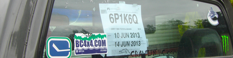 British Columbia Temporary Operating Permits