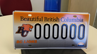 British Columbia Specialty License Plates